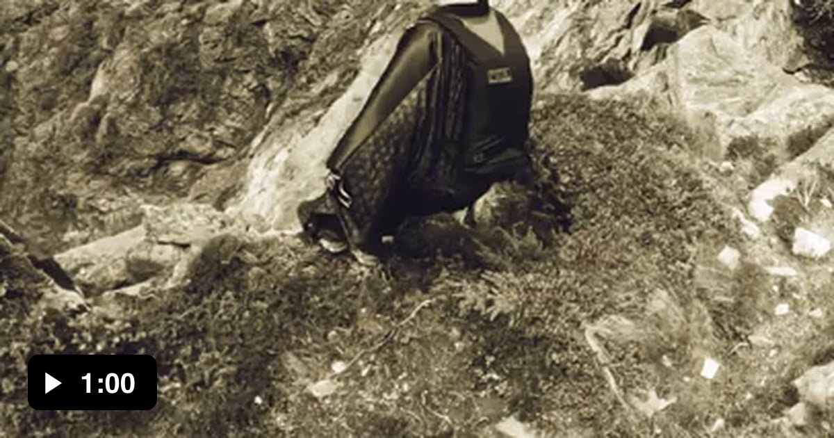 Wingsuit base jumper cliff glider at the Loen Skylift. - 9GAG