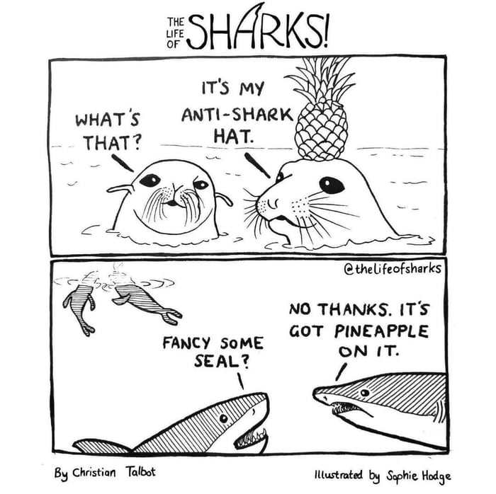 Shark: *Rants in Italian* - 9GAG