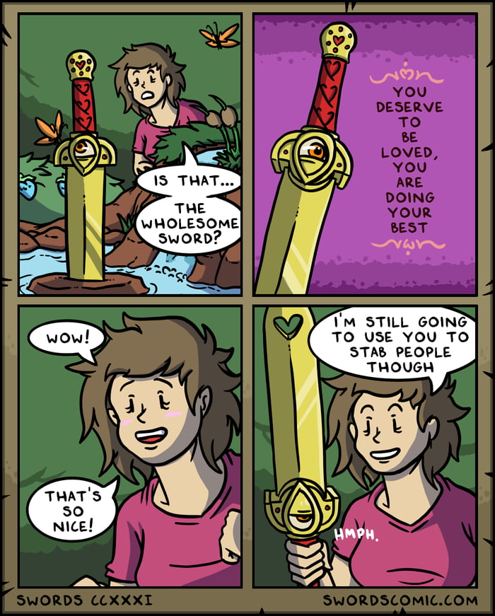 Wholesome sword - 9GAG