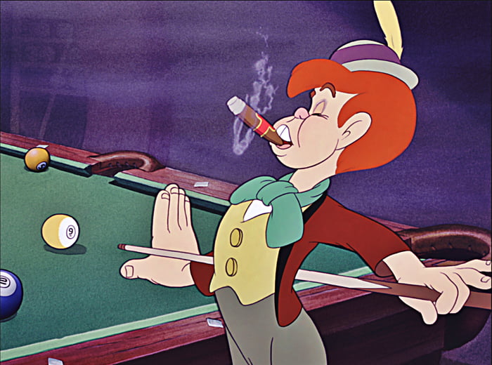 I wanna see kids smoking and playing in the new pinocchio - 9GAG