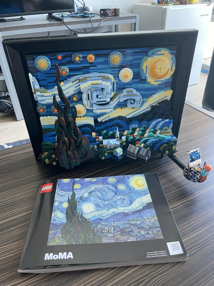 Just finished the Starry night🤩 - 9GAG
