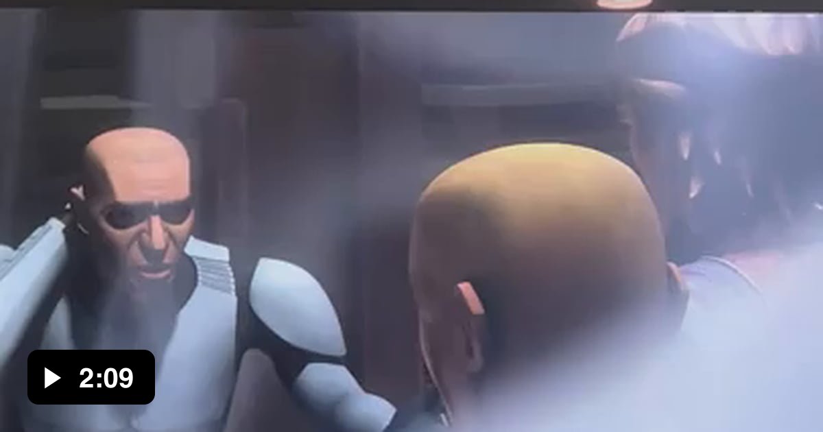 It sucks that Fives had to go out like this. One of the few that knew ...