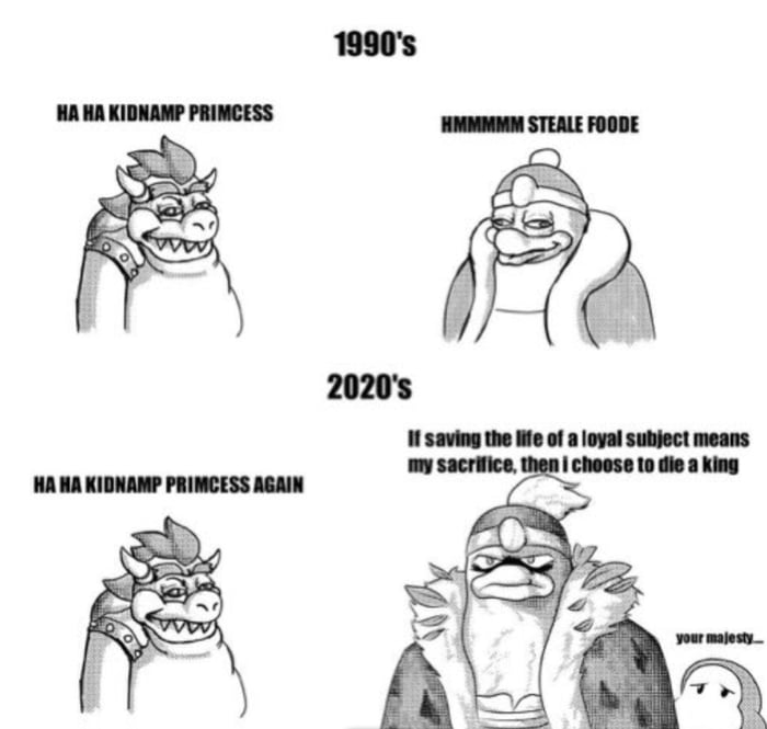 Nintendo character development - 9GAG