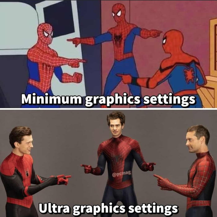 The Graphics settings - 9GAG