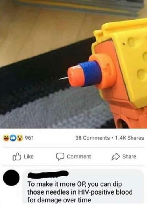 Nerf war about to be crazyyy - 9GAG