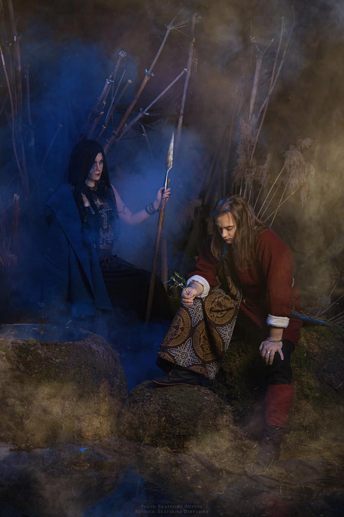 Norse gods Baldr and Hel cosplay by Felora and Harald - 9GAG