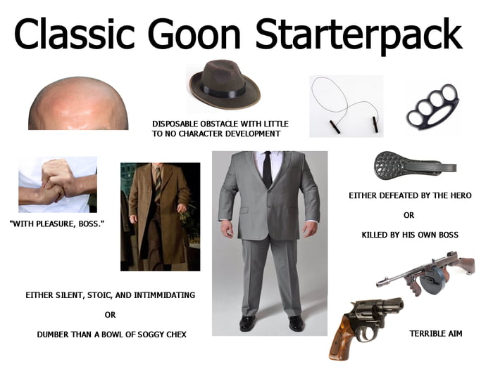 Classic Goon Starterpack - 9GAG