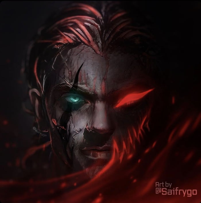 Finally .. Asta style from Black Clover .. done by using my face and ...