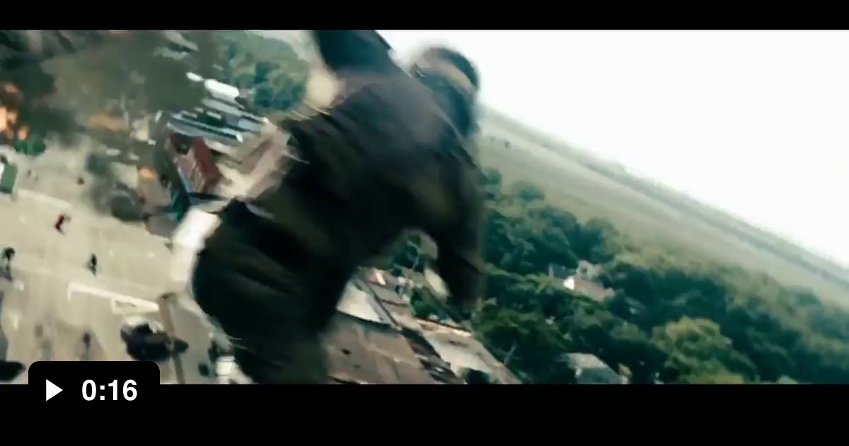 When Superman saves a falling man in Man of Steel (2013), he also rolls ...