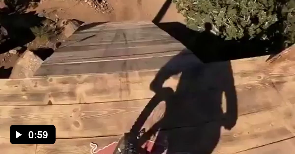 POV shot of an amazing ride through the high desert - 9GAG