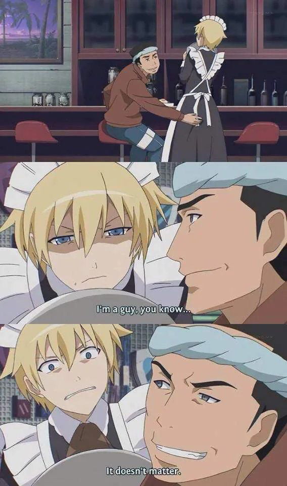 Karena kesempatan atau memang iya - 9GAG