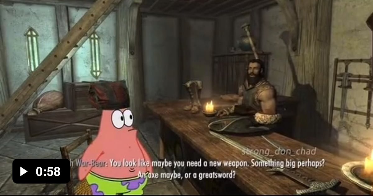 Credit to: @strong_don_chad - 9GAG