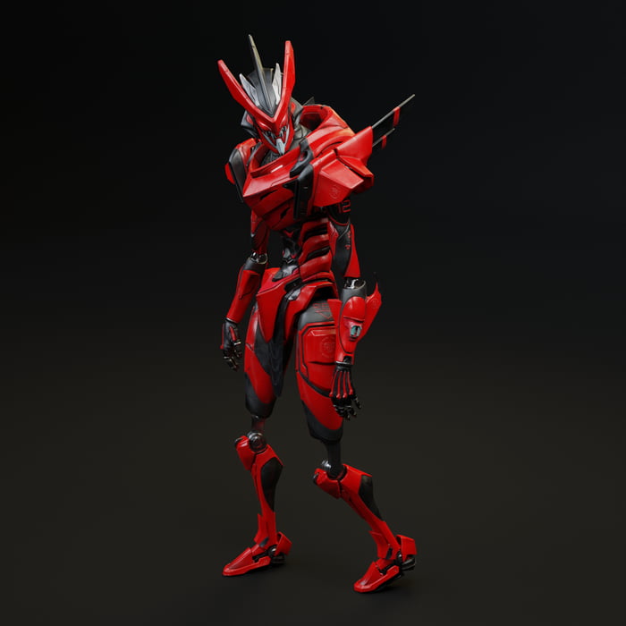 Revenant Revelations.... Recolored & Rendered this model just to see ...