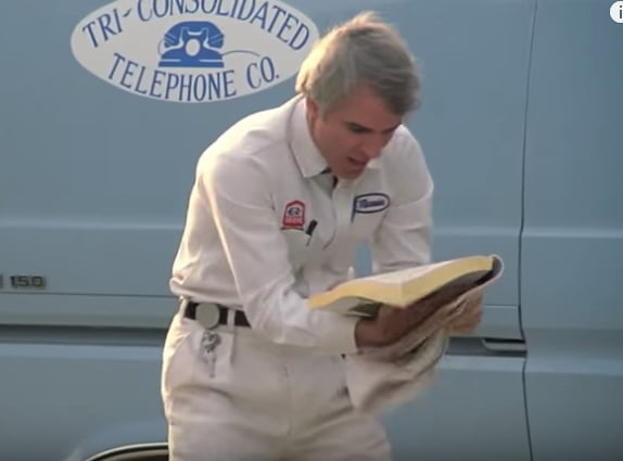 Navin Johnson (1979) - The new phone book's here!!!! - 9GAG
