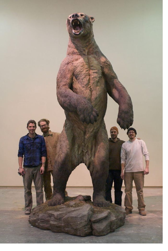 The Short Nosed Bear. Scientists speculate that these delayed human ...