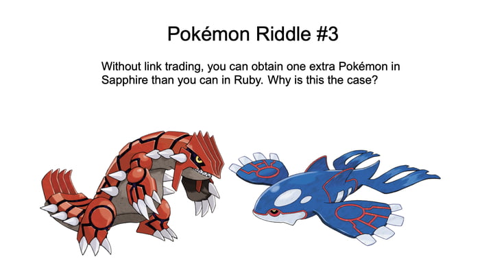 Pokémon Riddle #3 - 9GAG