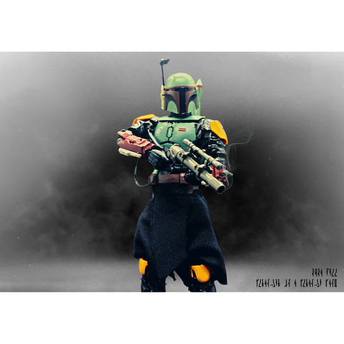 Repainted and redressed Boba just in time for the big day! - 9GAG