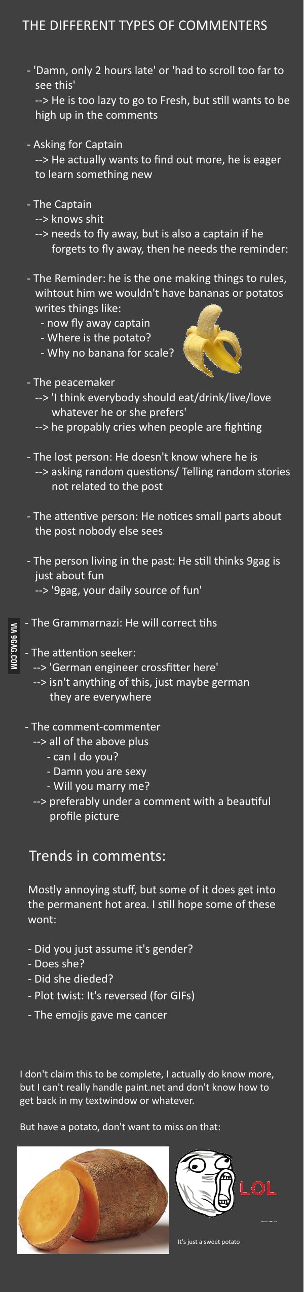 Different types of 9gaggers, which one are you? - 9GAG