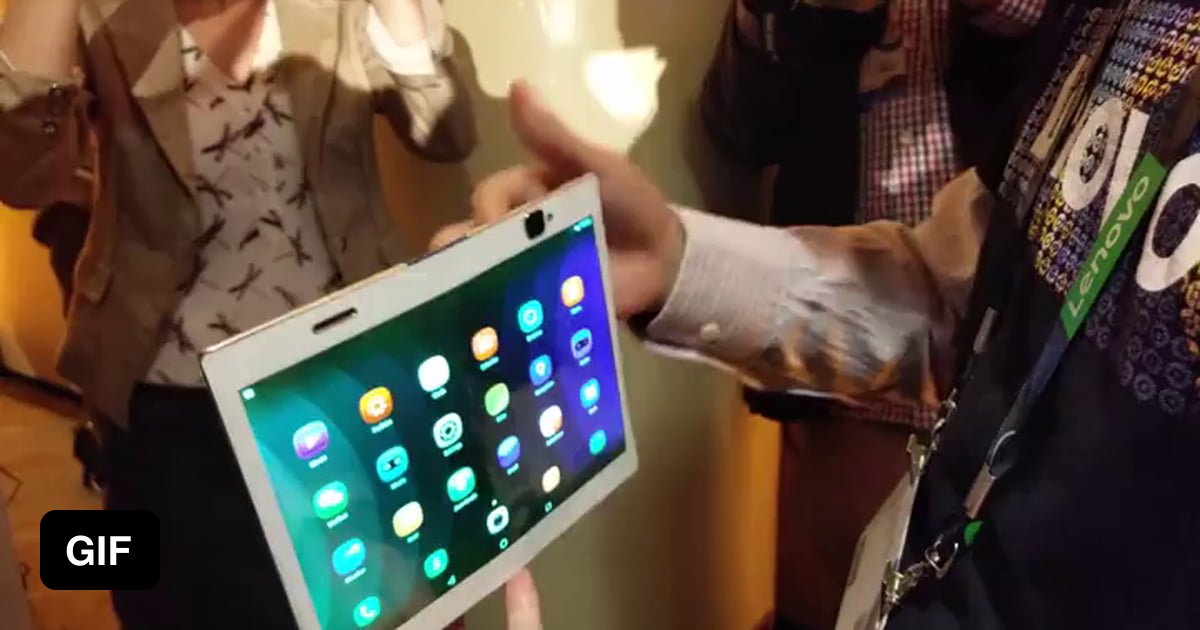 Bendable tablet - 9GAG