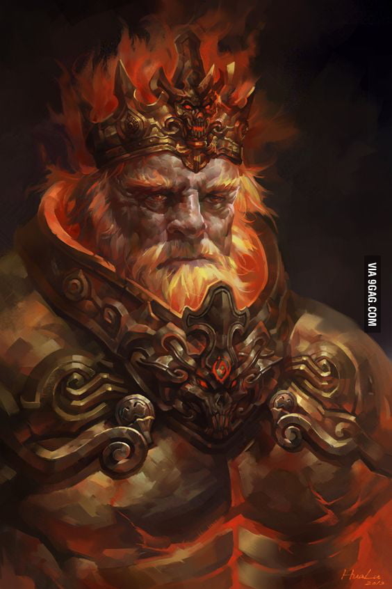 Surtr, the fire giant (Norse mythology). - 9GAG