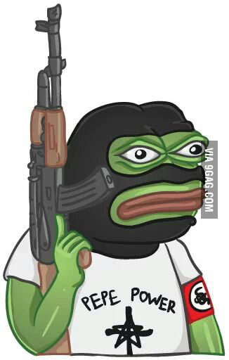 Pepe army, let's invade the post above mine ! - 9GAG
