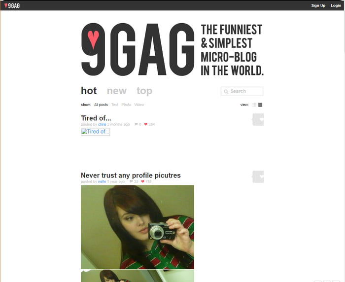 9gag in 2010 - 9GAG