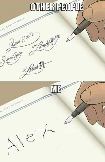 Signatures. - 9GAG