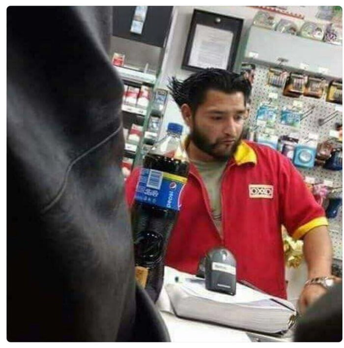 Spoiler alert: Logan ends up working in a convenience store in México ...