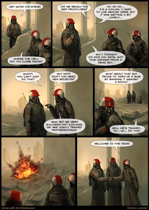 Welcome to the army Steve - 9GAG