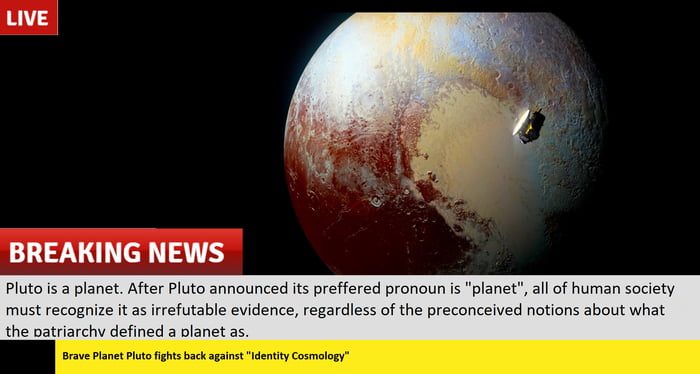 Pluto is back baby - 9GAG