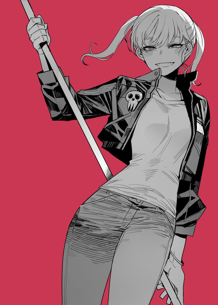 Maka Albarn is ready for battle. - 9GAG