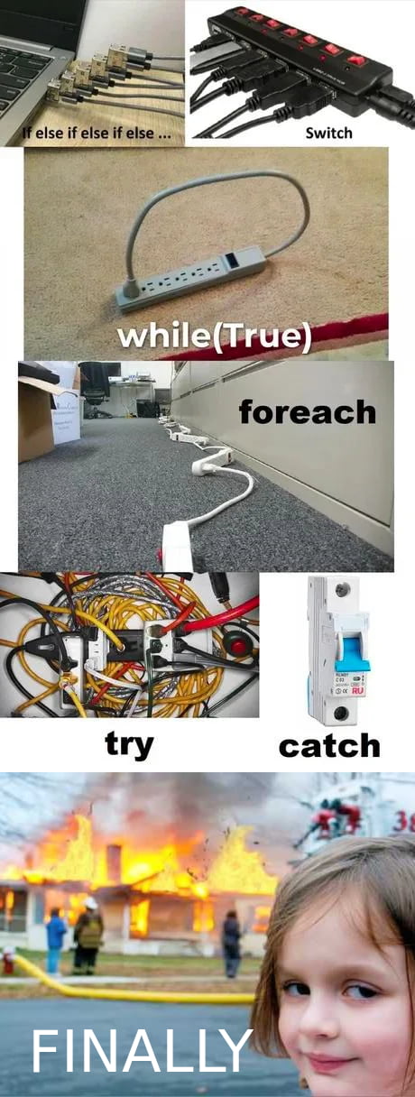 Cable fu vs programming - 9GAG