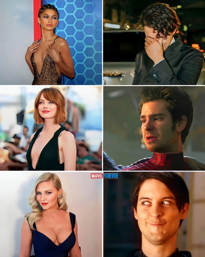 No wonder tobey and andrew were best - 9GAG