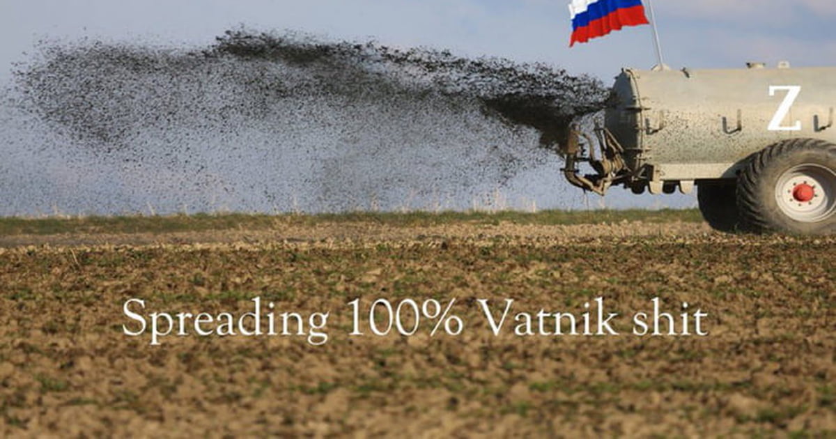 Nothing special, just a vatnik-trigger post - 9GAG