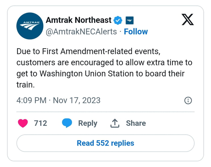 "[Mostly peaceful 🙄]First Amendment-related events" - 9GAG