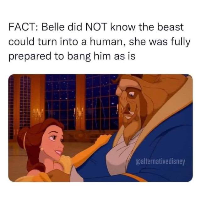 Who knew Disney was into beastialty - 9GAG