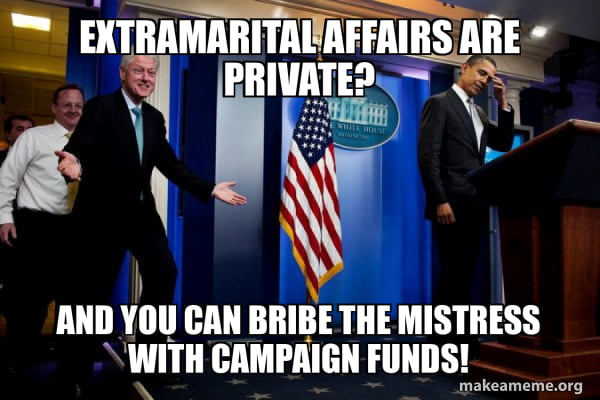 Inappropriate Timing Bill Clinton - 9GAG