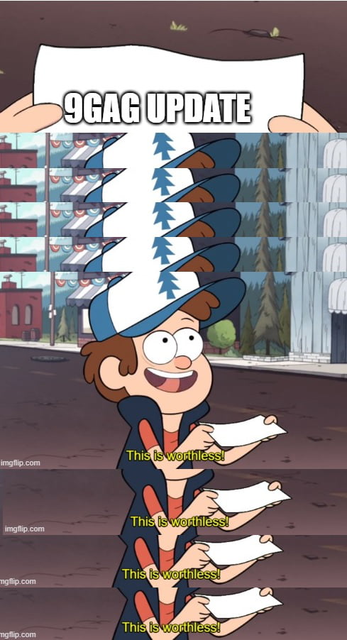 The recent 9gag update - 9GAG
