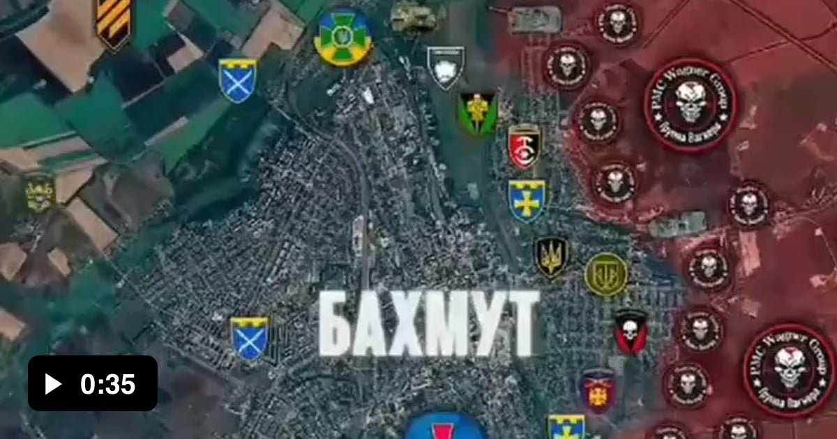 Graphic video of how the assault on Bakhmut is going on - 9GAG