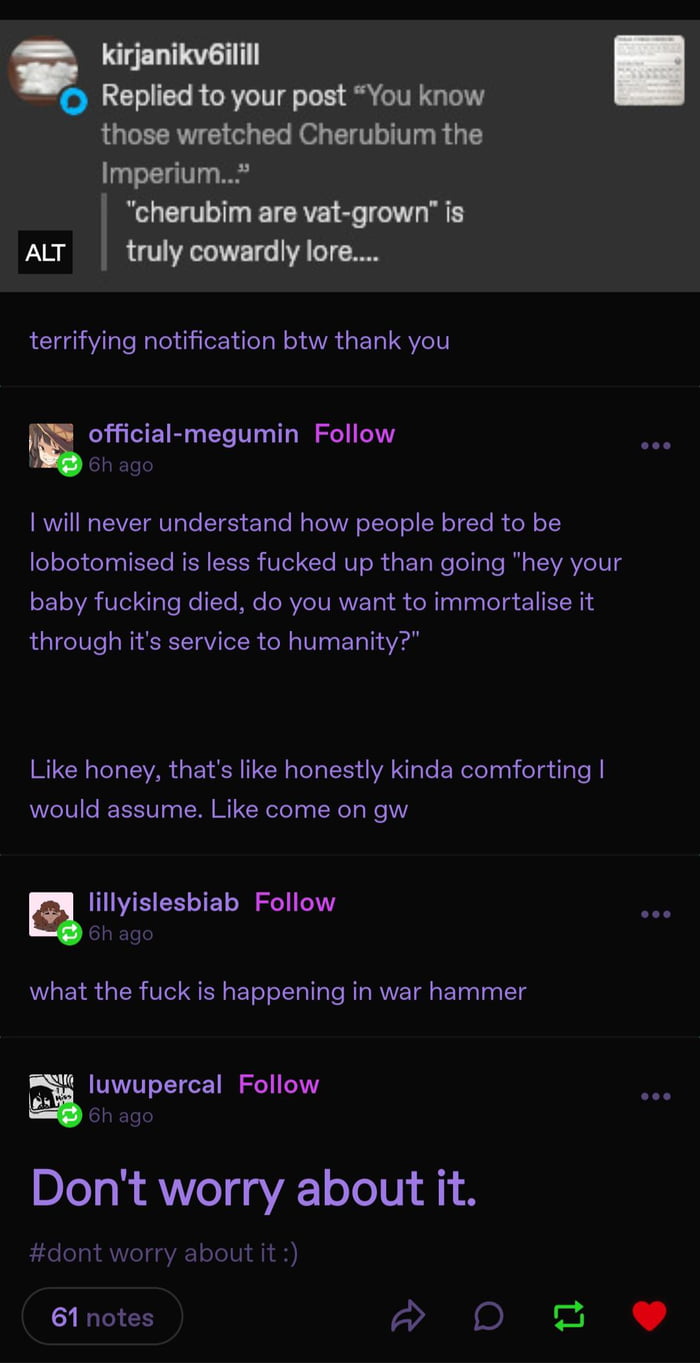 Don't worry about it. - 9GAG