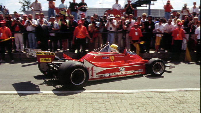 1979 Ferrari 312T4. Jody Scheckter became the only South African to win ...