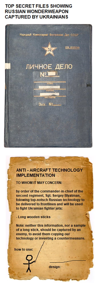 Breaking: Russian wonder weapon plans captured - 9GAG
