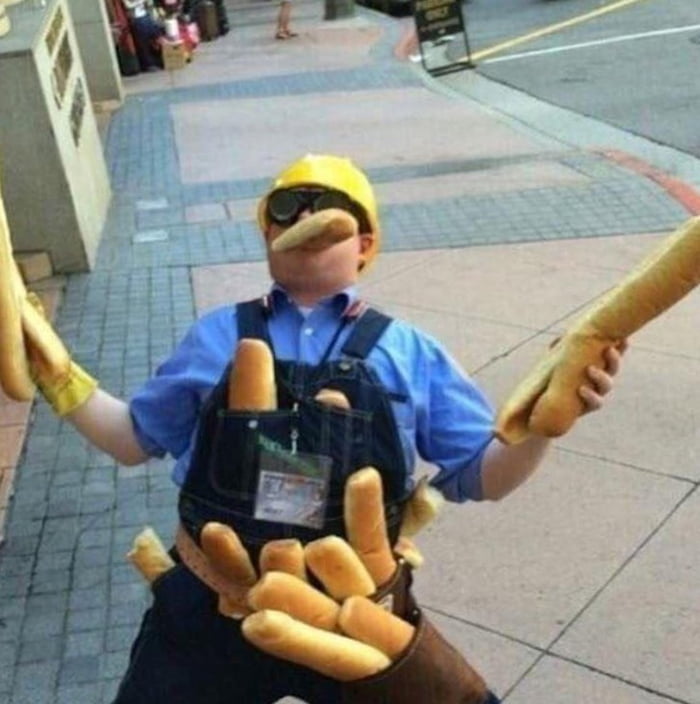 Breadgineer , Baguette collector - 9GAG