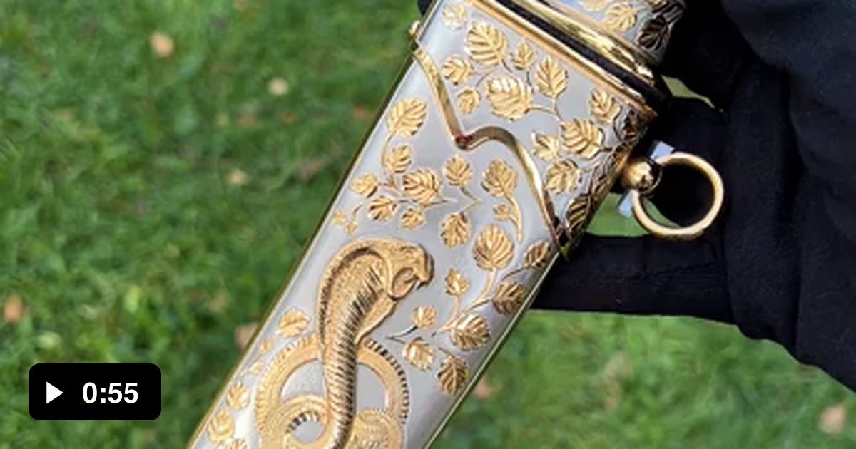 Hand engraving, etching and gilding. - 9GAG