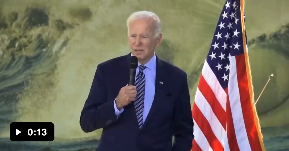Biden excelled again. Finaly he was right on point .. He stated that ...
