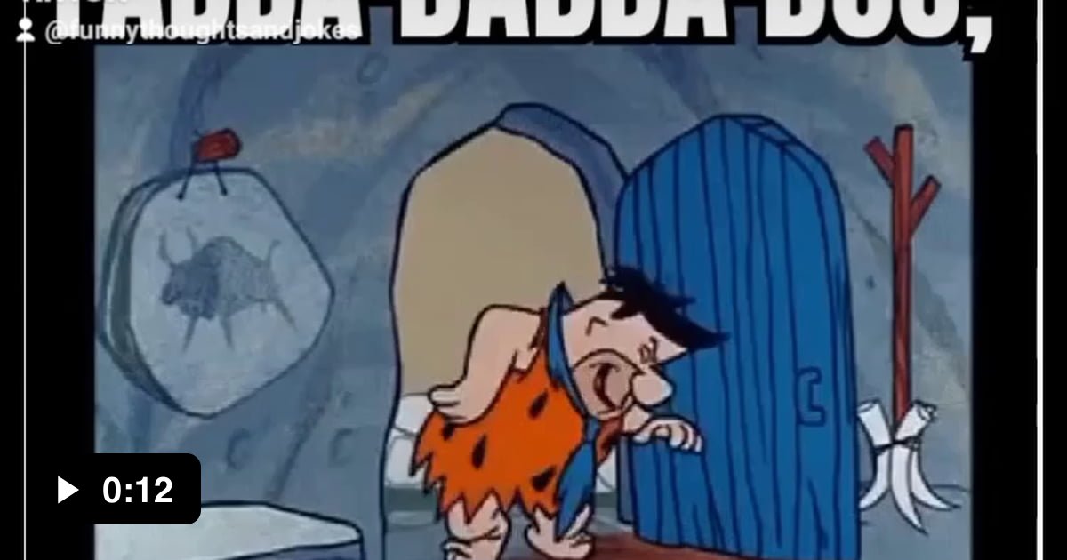 Yabba dabba doo, happy New Year's Eve to you 🥳🙂 #humor #funny # ...