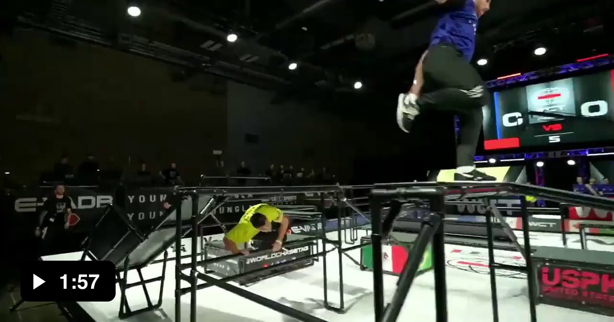 Arnold Schwarzenegger being amazed as competitive tag makes its debut ...