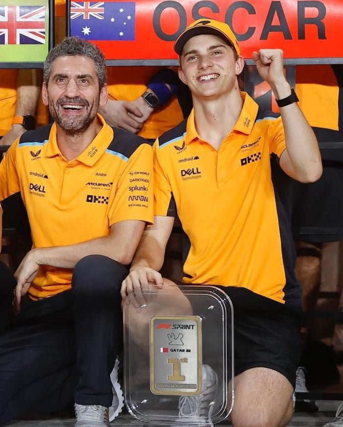 F1 driver’s neck is a unit - 9GAG