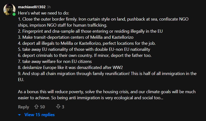 This... just deport all parents and siblings too. - 9GAG