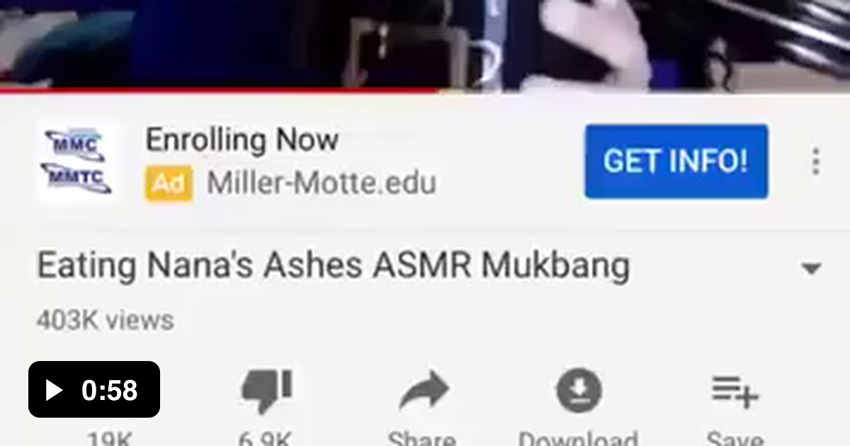 Satisfying Grandmas Ashes ASMR - 9GAG